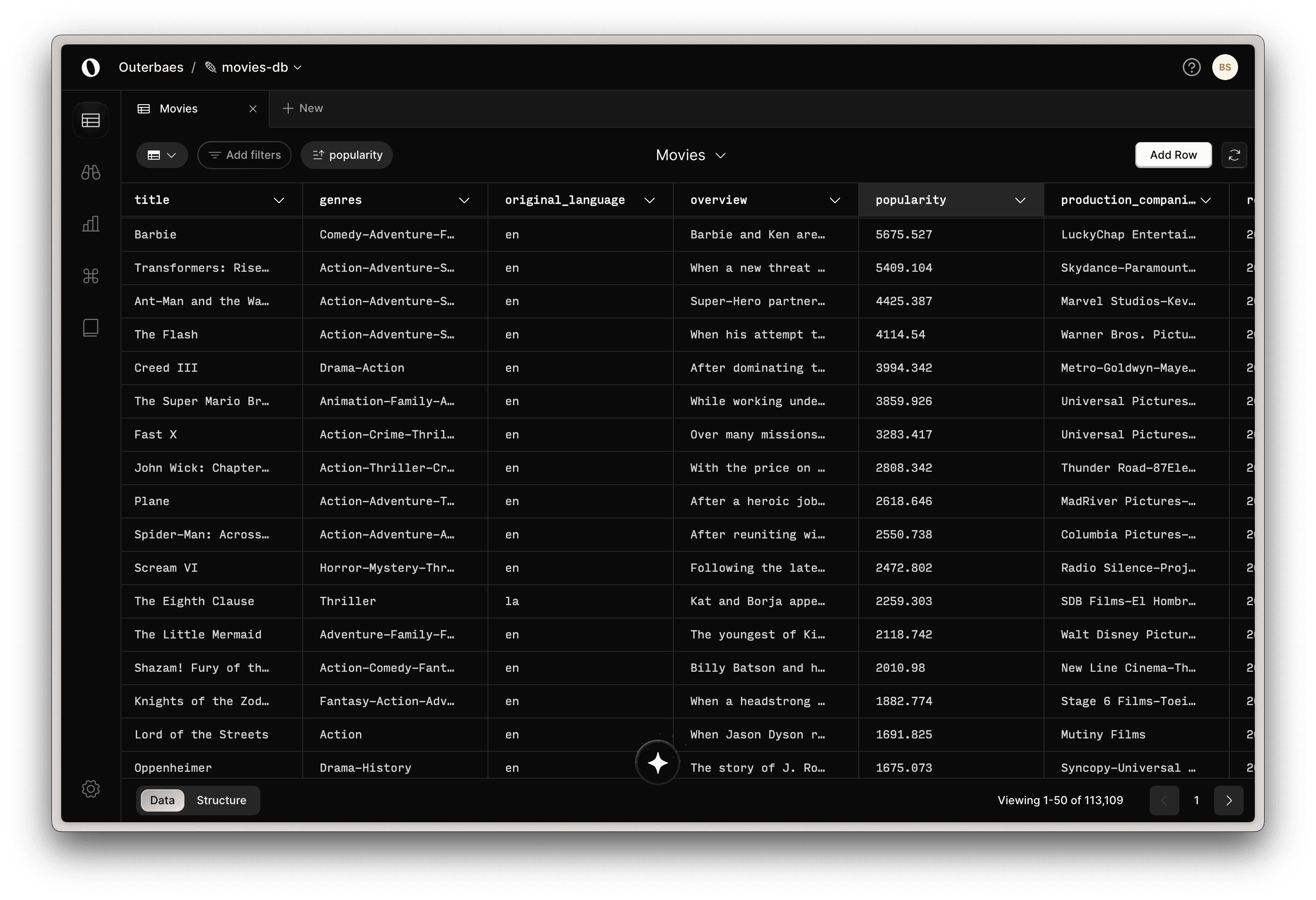 Outerbase | DigitalOcean Marketplace Add-Ons